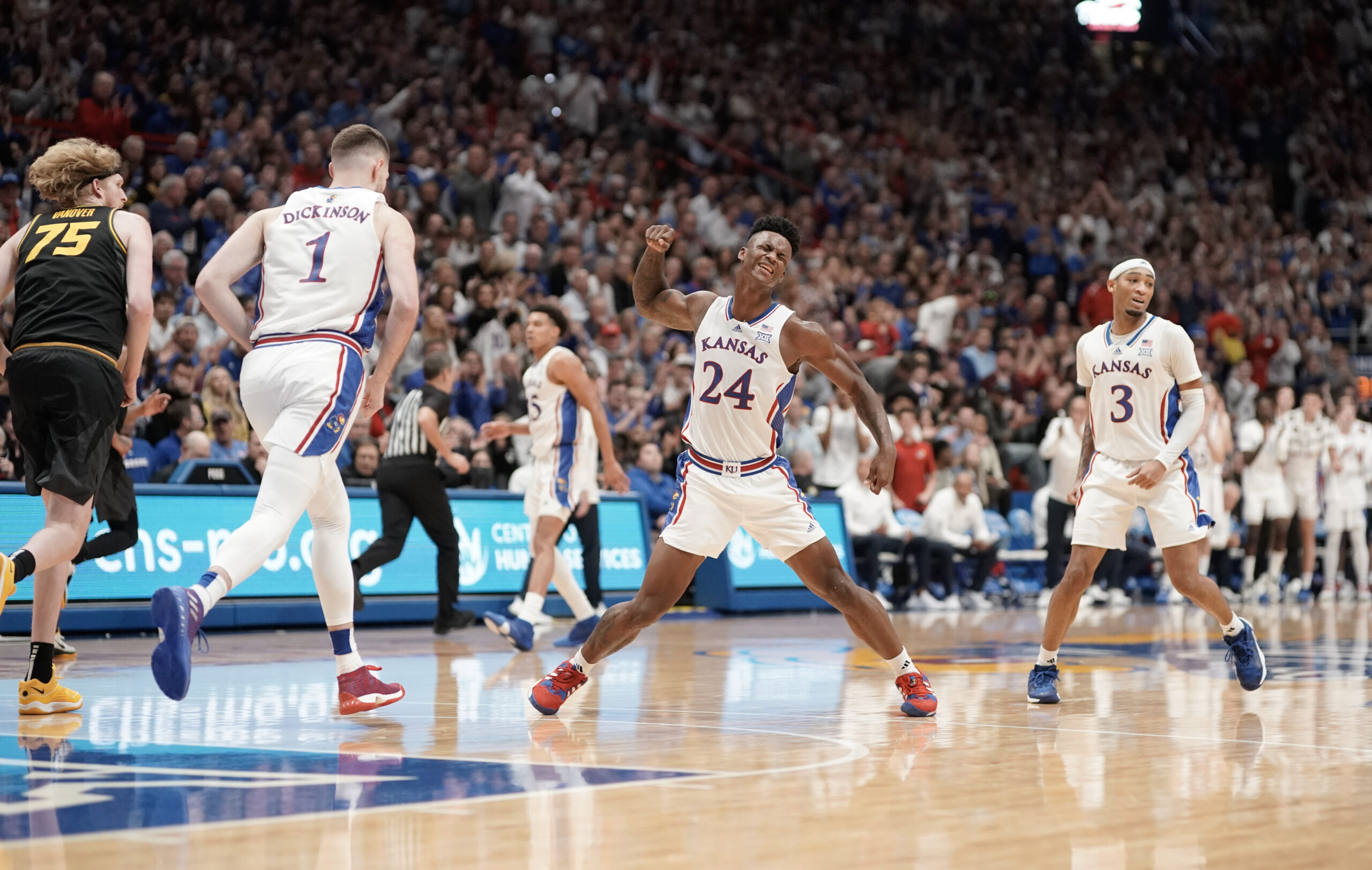 Photo Gallery: Jayhawks beat the Tigers in the Border War, 73-64 | News ...
